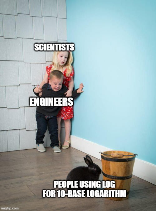 Ln, log, log10 nightmare - 9GAG