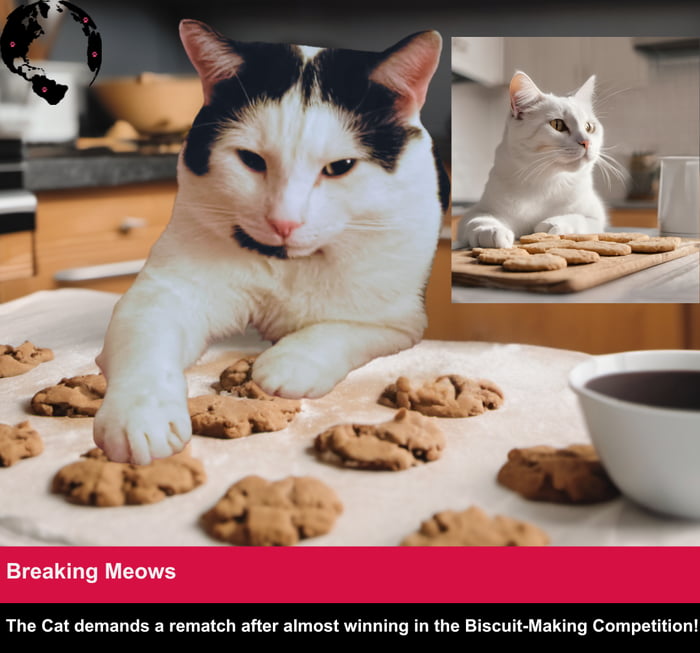 The Cat demands a rematch after almost winning in the Biscuit-Making ...