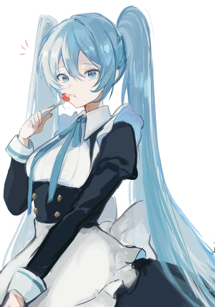 Hatsune Miku Maid - 9GAG