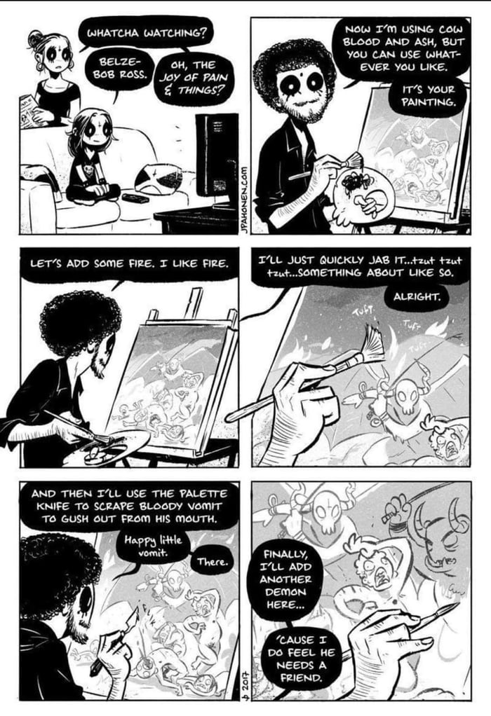 Yeah bob ross - 9GAG