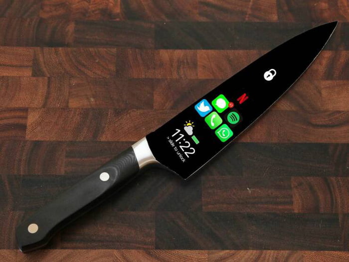 Smart knife for your next trip to London - 9GAG