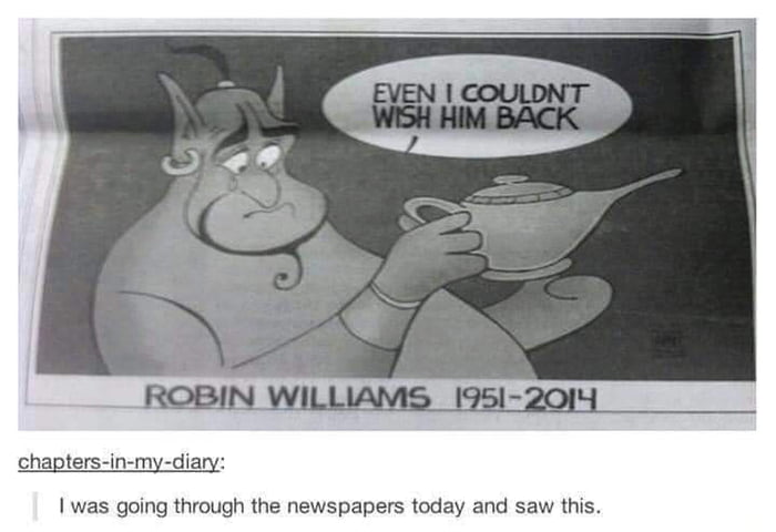 Miss you robin. - 9GAG