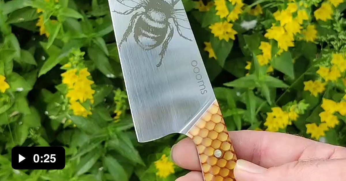 Made another Bee chefs knife. - 9GAG