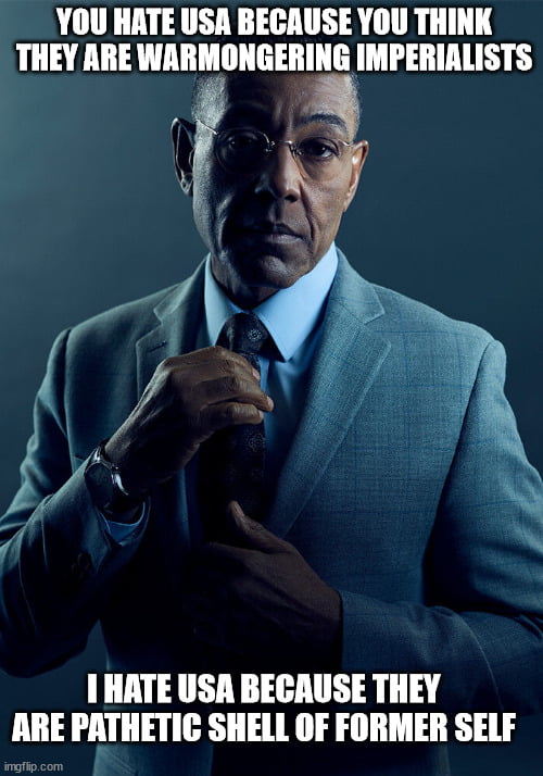 I won't mince words. You saw yesterdays press conference. Our allies ...