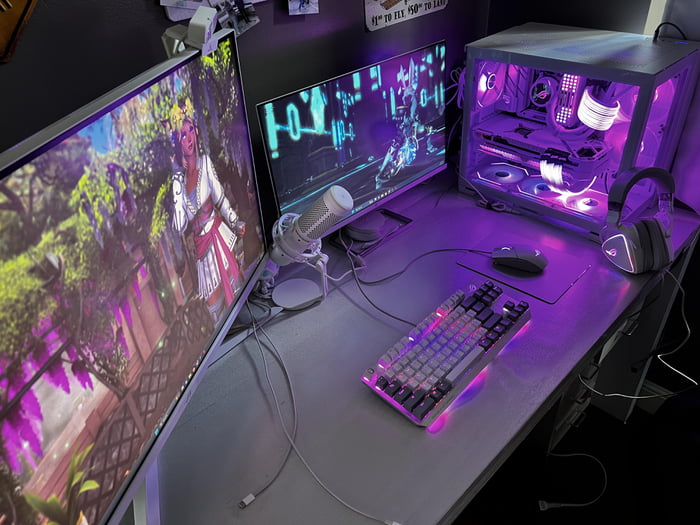 Dream setup 🤍mostly ROG strix - 9GAG
