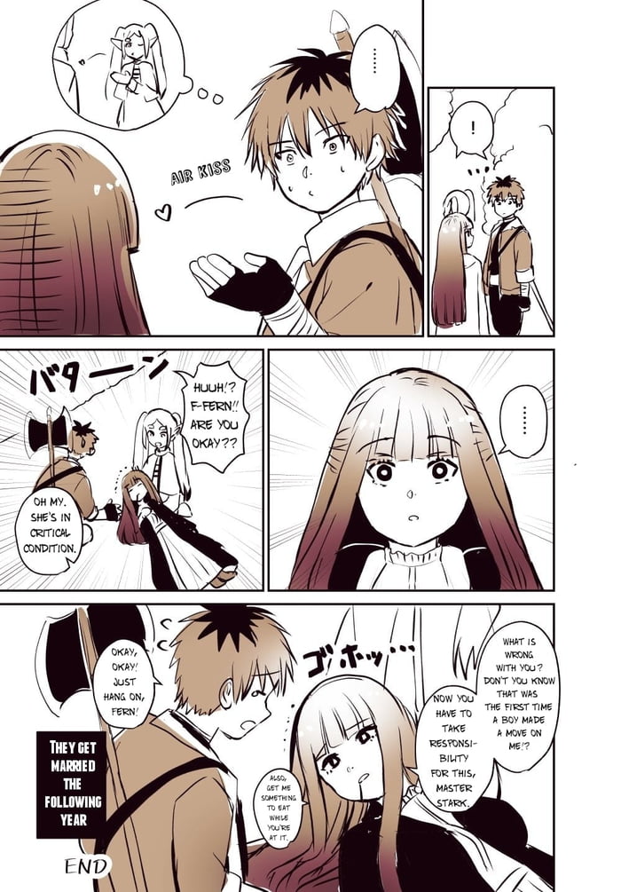 Stark pulling one from Frieren book - 9GAG