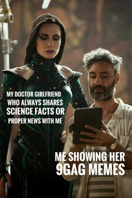 She hasn't left me though, so must be liking it, I guess. - 9GAG