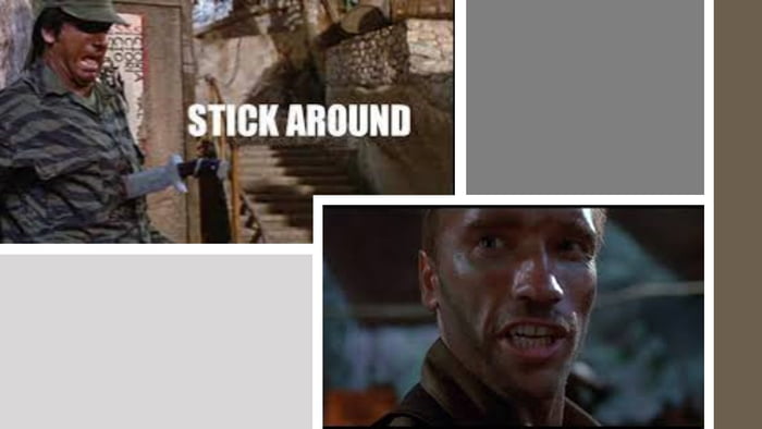 STICK AROUND - 9GAG