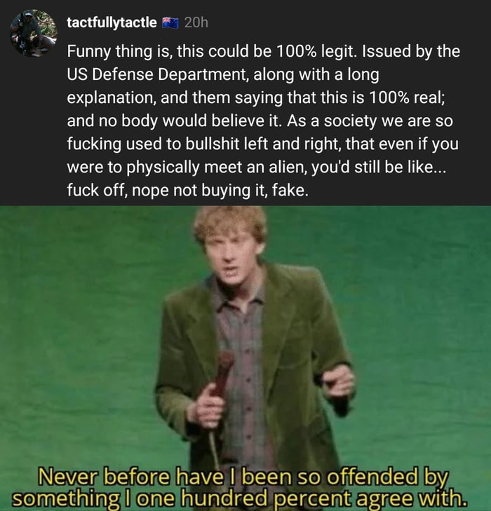 What if all the alien videos are real - 9GAG