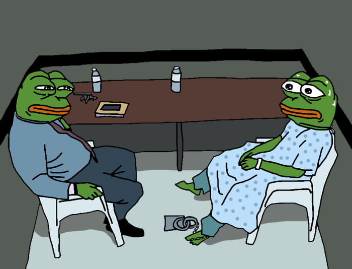 Pepe interrogation - 9GAG