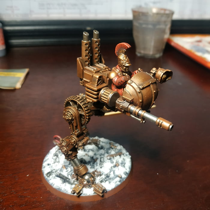 Updates on the steamwalker, base done, pilot almost done - 9GAG