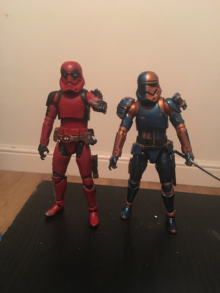 Deadpool and deathstroke stormtroopers done - 9GAG