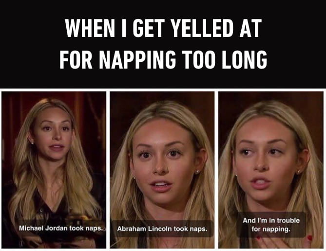 Successful people take naps ok? - 9GAG