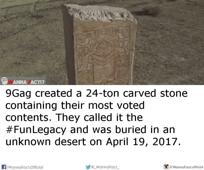 The stone of memes. - 9GAG