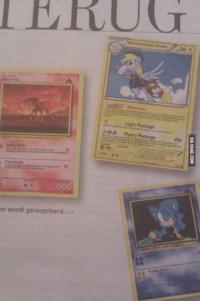 The newspaper in my country claims that these are examples of Pokémon ...