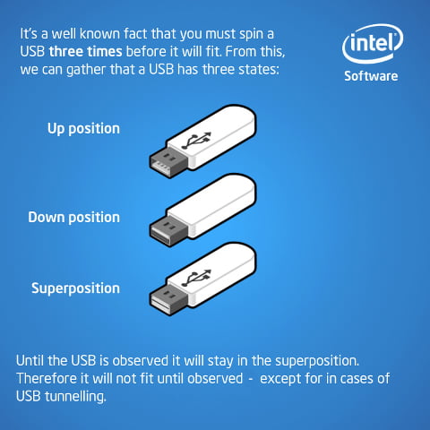 Intel knows what's up with USB drives - 9GAG