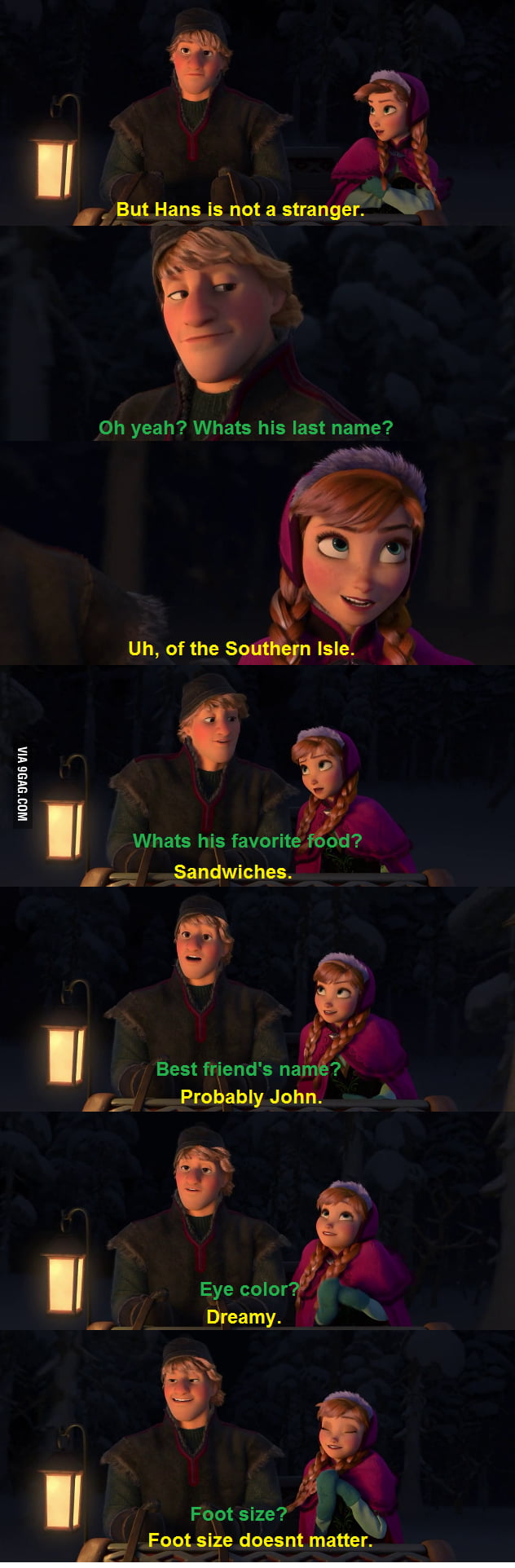 Frozen's hidden message. - 9GAG