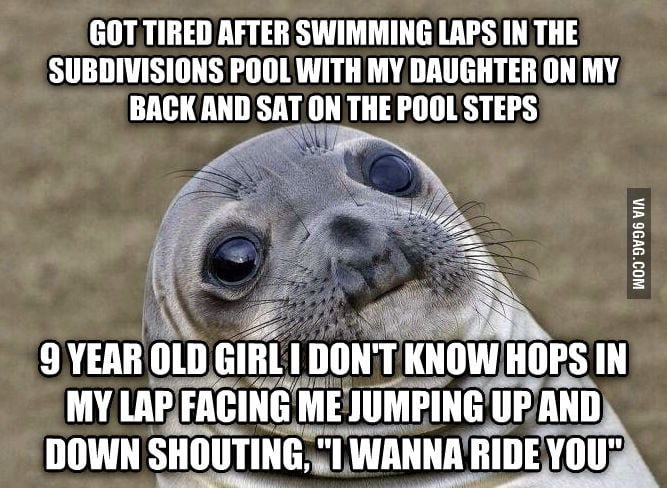 The little girl's mother was so embarrassed - 9GAG