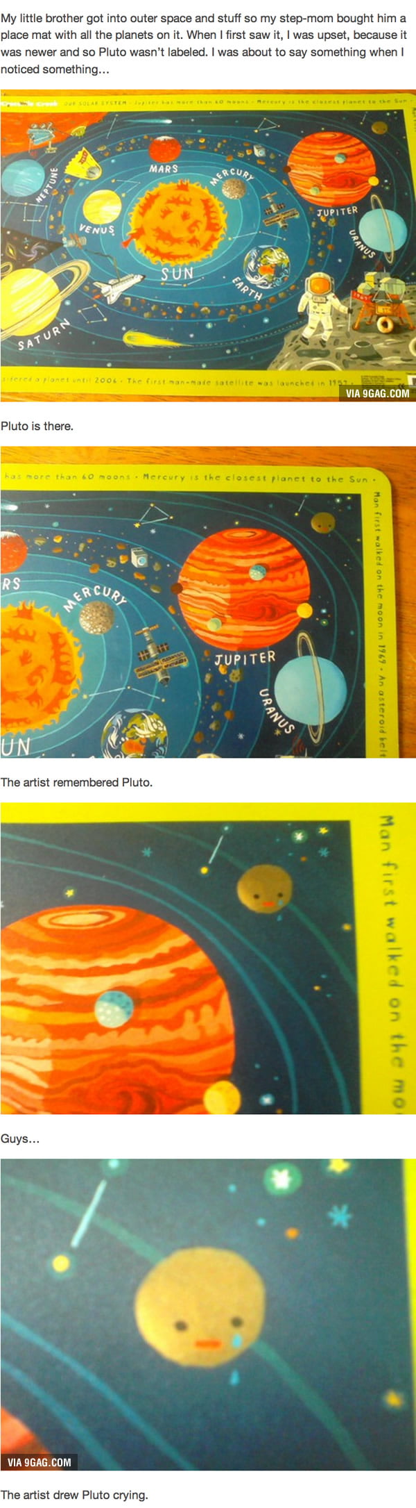 I will Always Love You Pluto - 9GAG