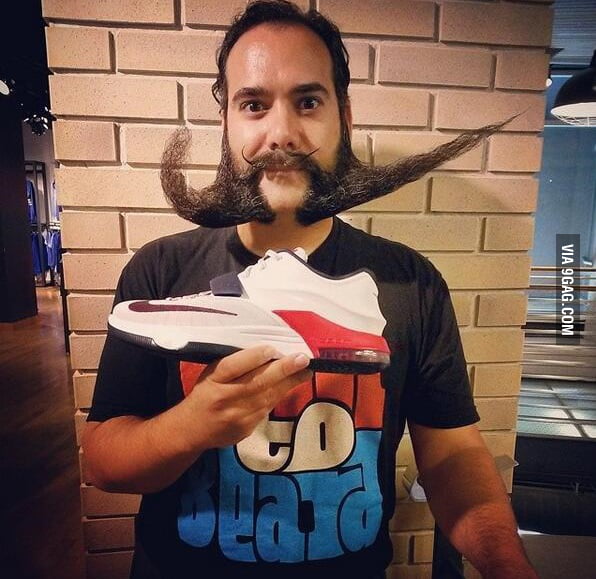 Nike beard - 9GAG