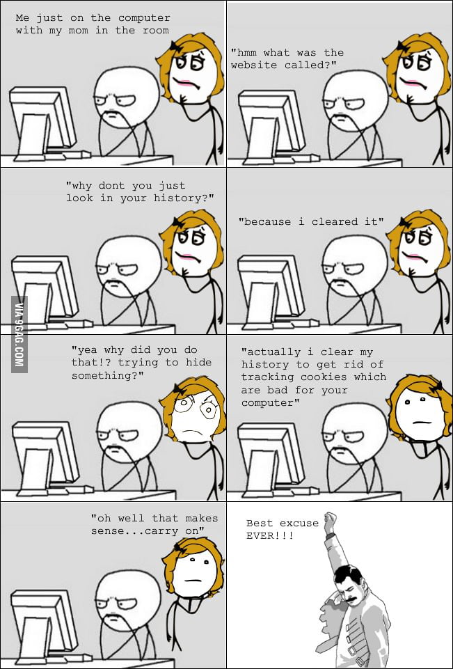Best excuse ever! - 9GAG