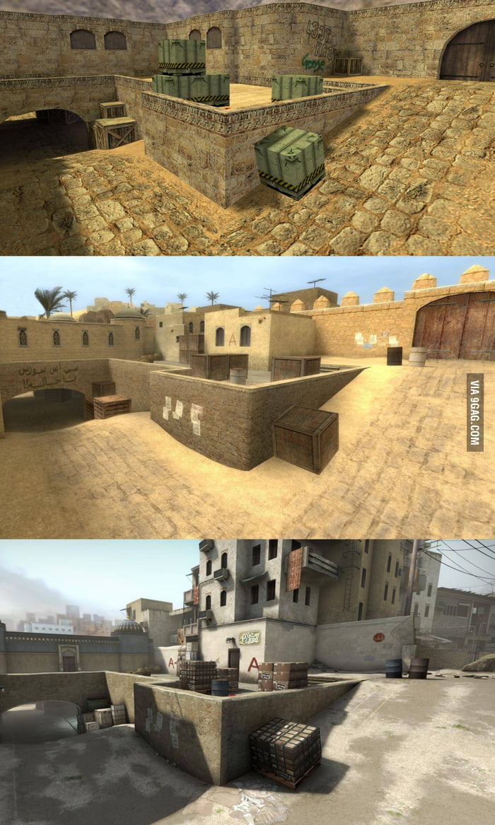 How times have changed: Counter Strike series - 9GAG