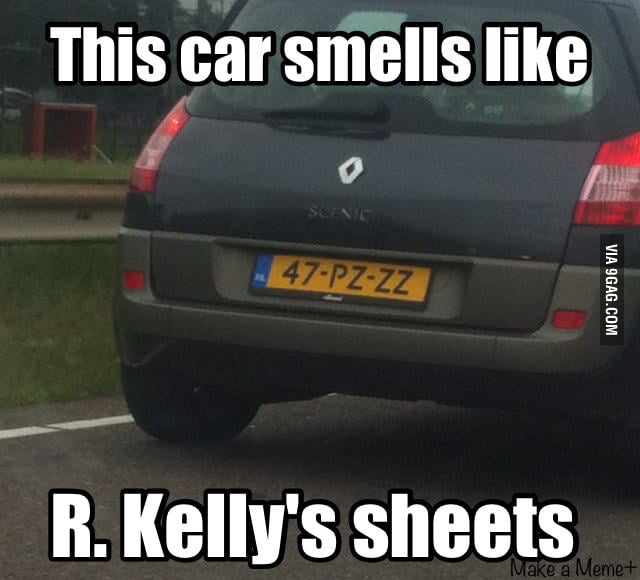 Smells like R.Kelly's sheets - 9GAG