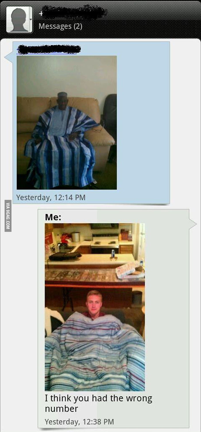 Wrong number . - 9GAG