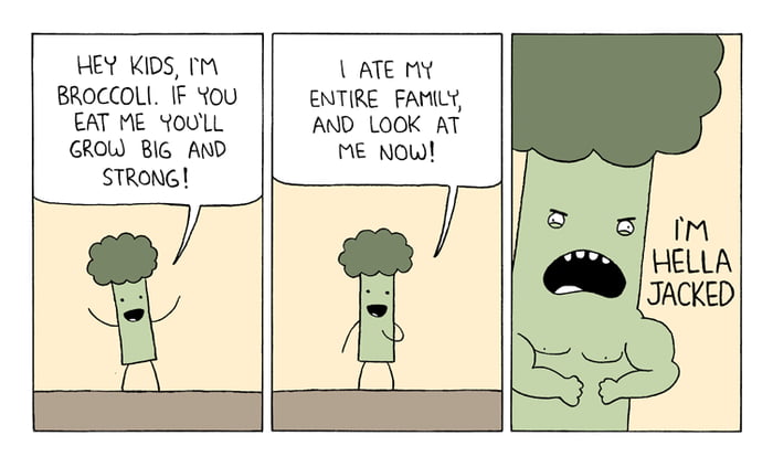 Broccoli lol - 9GAG