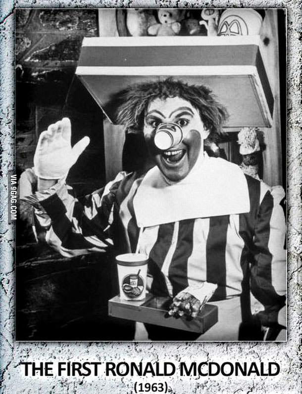 Freaky Ronald McDonald - 9GAG