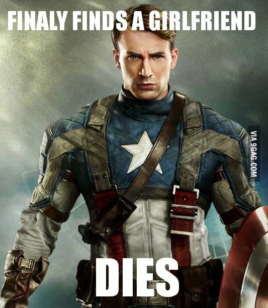 Forever alone Captain America - 9GAG