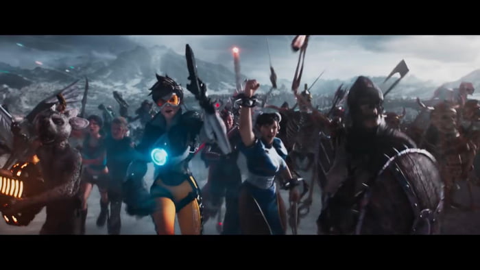 Overwatch’s Tracer and StreetFighter’s Chun Li in Ready Player One ...