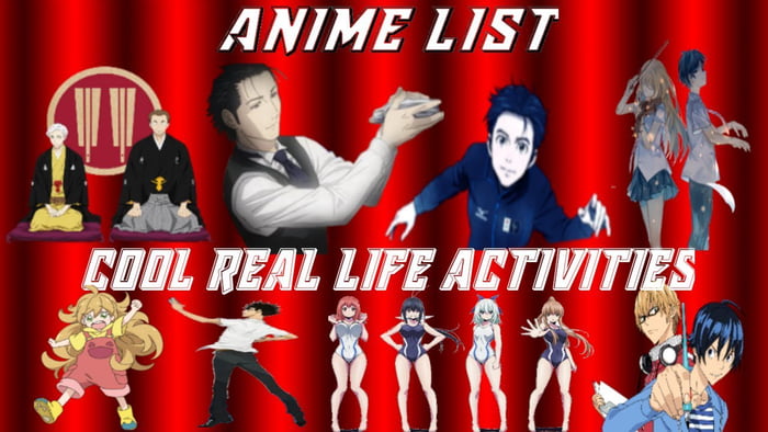 A List of Anime Grounded in Reality and Featuring Real Life Activities ...