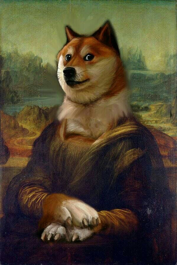 I present you all, the greatest masterpiece ever made... The Doge'A ...
