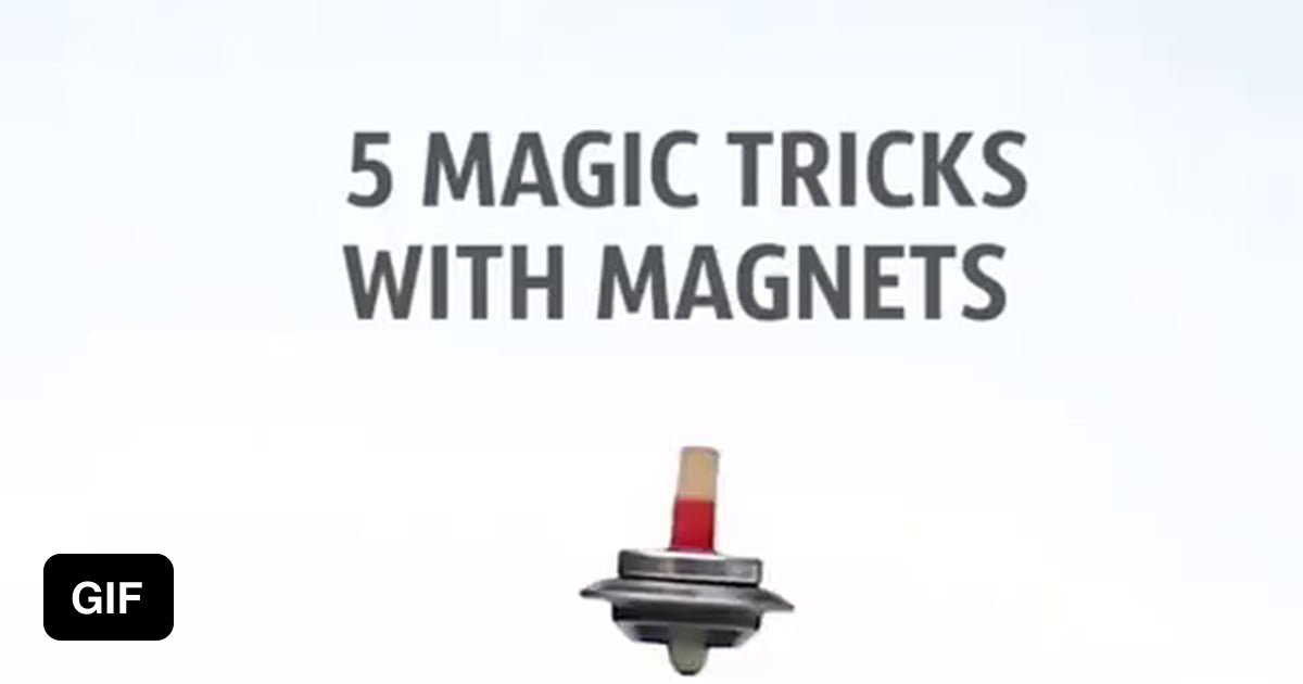 Awesome magnet tricks - 9GAG