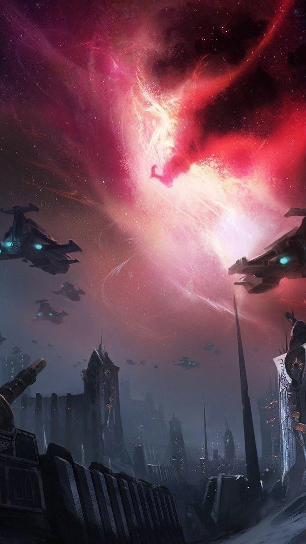 Time for another Warhammer 40k phone wallpaper. Today is Cadia - 9GAG