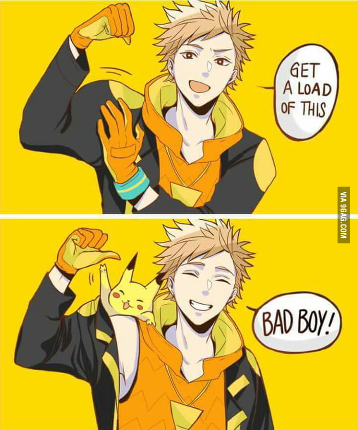 He is the naruto in pokemon....He might be a dork...but he is caring ...