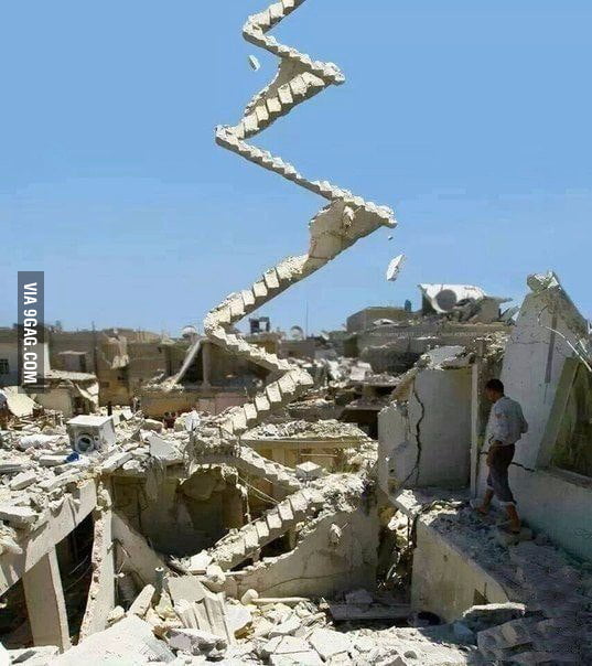 The art of demolition - 9GAG