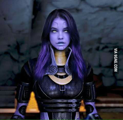 Tali'Zorah cosplay - 9GAG
