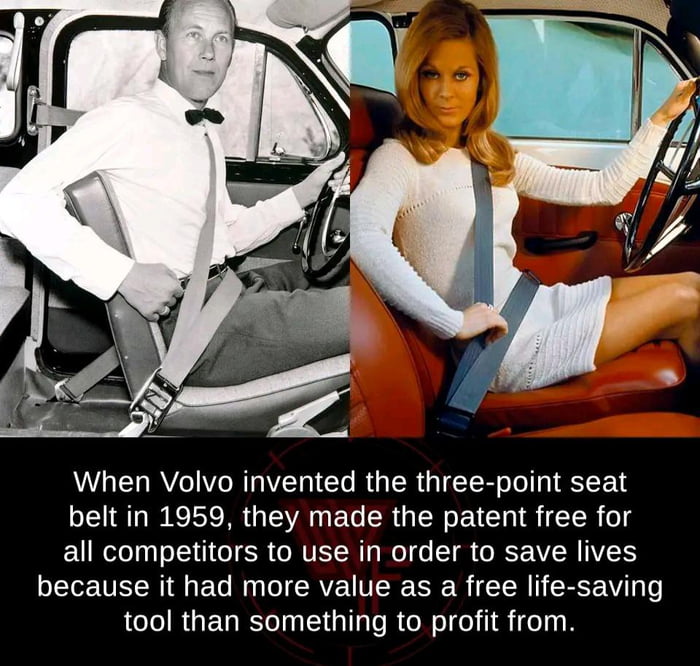 Volvo's new seat belt. - 9GAG