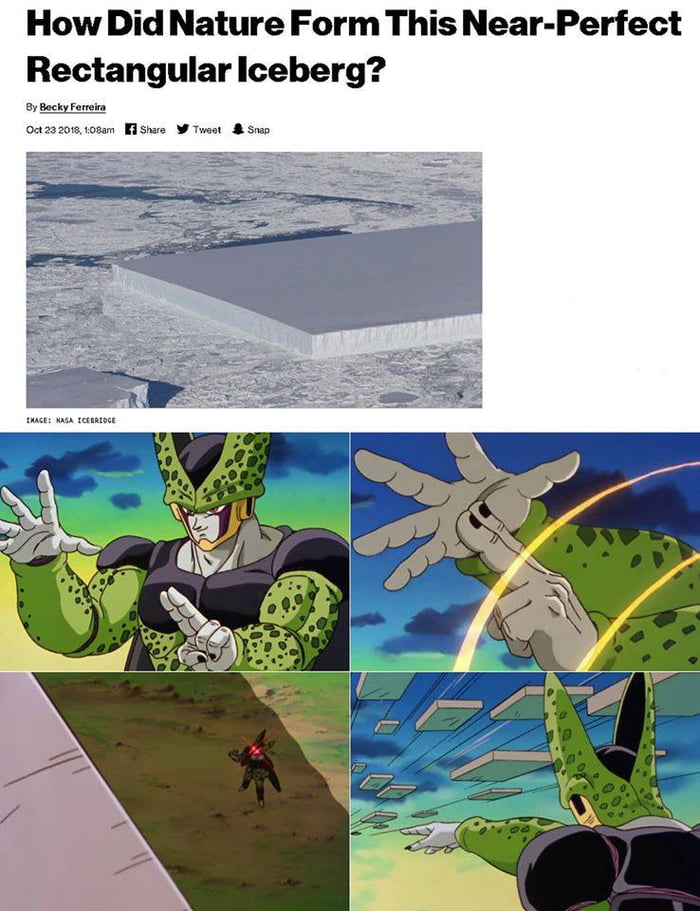I mean, they don't call him perfect cell for nothing. - 9GAG