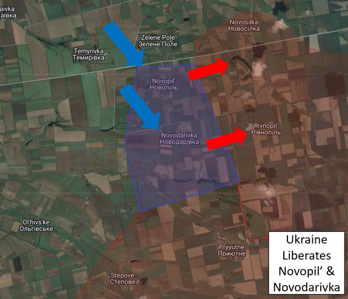 Southern Axis - Ukrainian forces have assaulted Russian forces 10mi ...