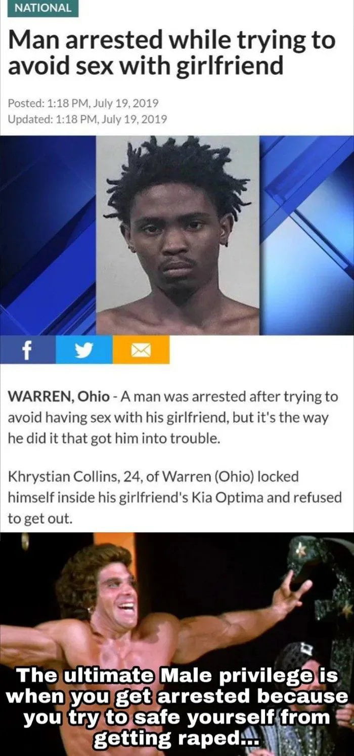 Smells like male privilege - 9GAG