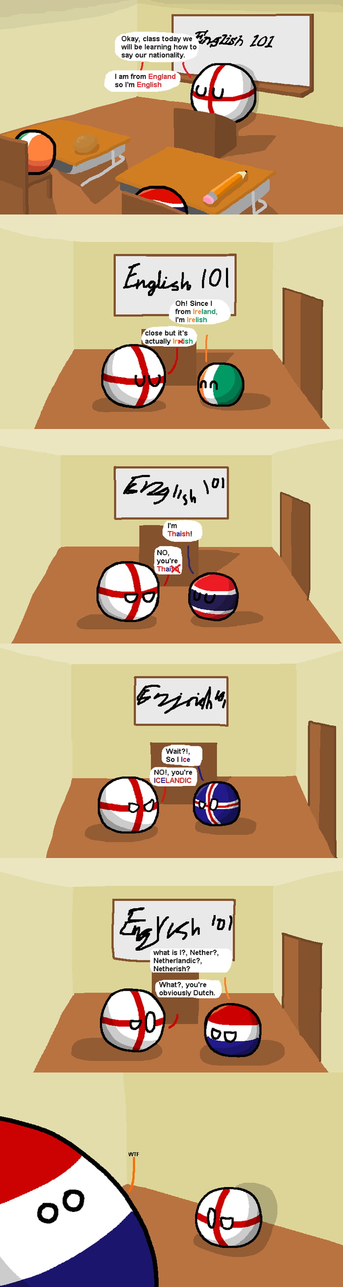 English cannot into consistency - 9GAG