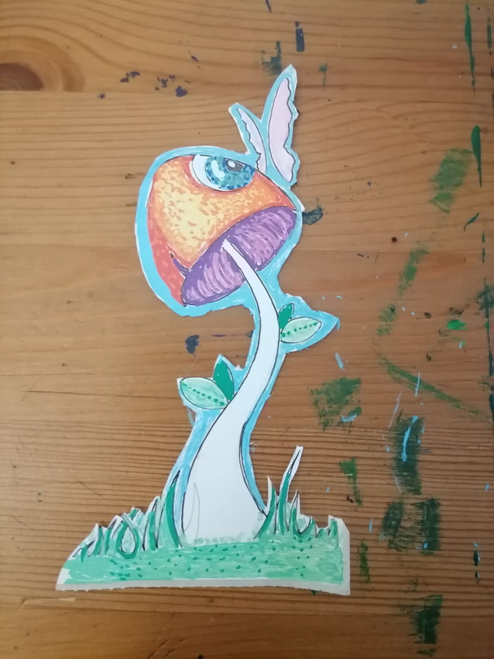 A sticker i made with posca - 9GAG