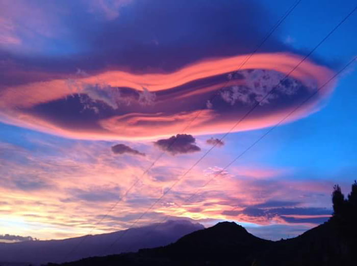 Crazy clouds in italy - 9GAG