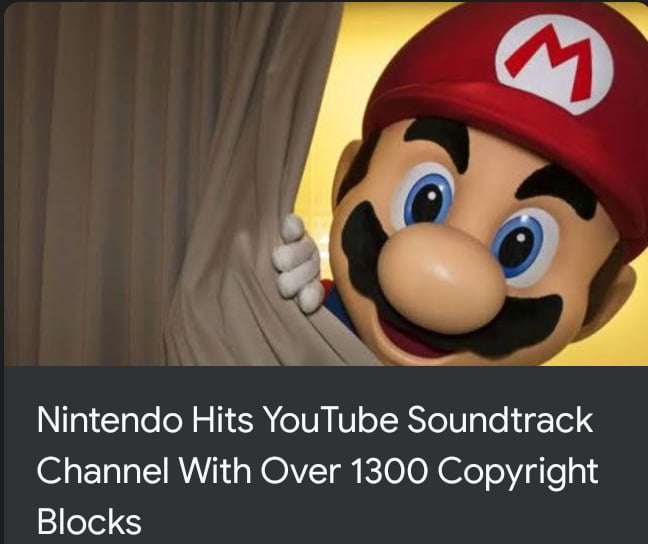 Mario the copyright god - 9GAG