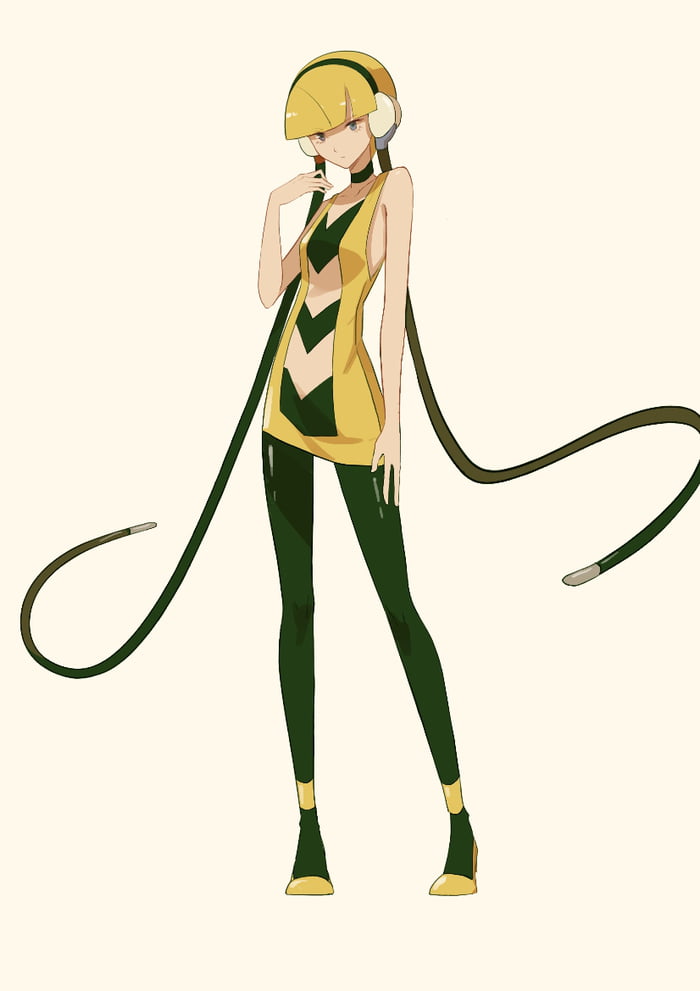 Anime Pantyhose Legs #800: Pokemon Gym Leader Elesa/Kamitsure (Pokemon ...