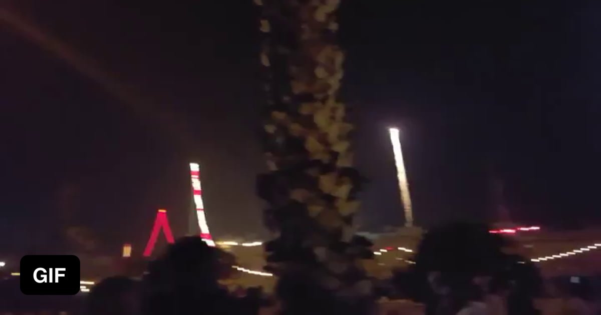 Worlds largest single firework shell - 9GAG