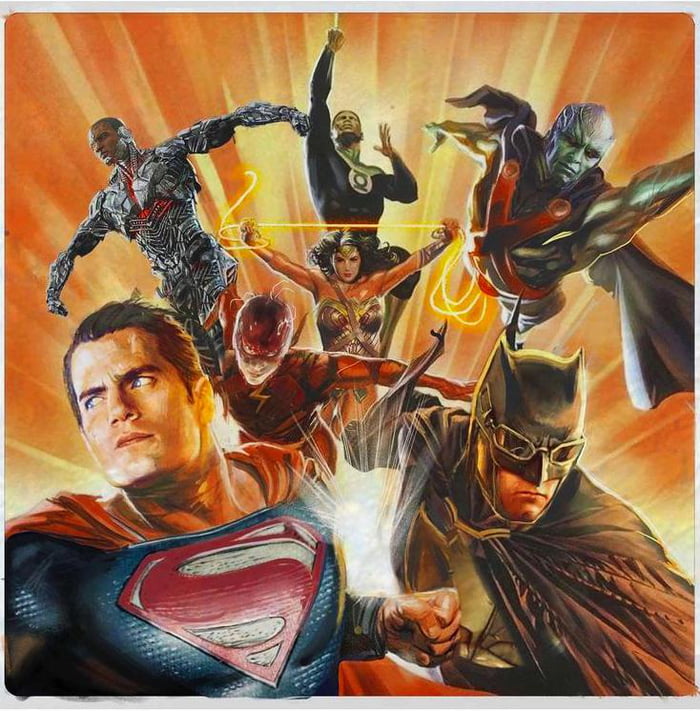 Justice League Poster Alex Ross